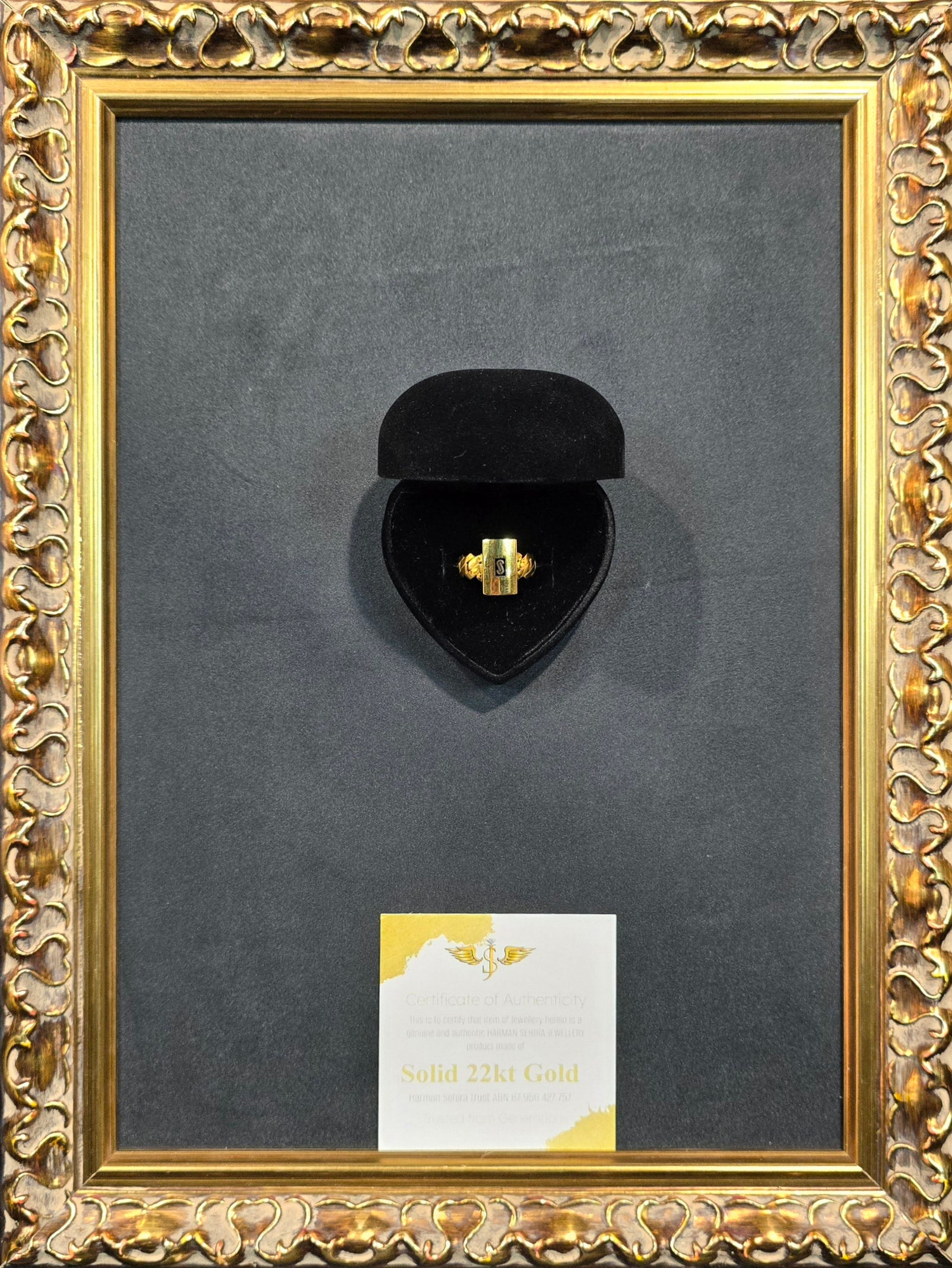 22kt Gold Classic Monaco Ring – Harman Sehjra Jewellery